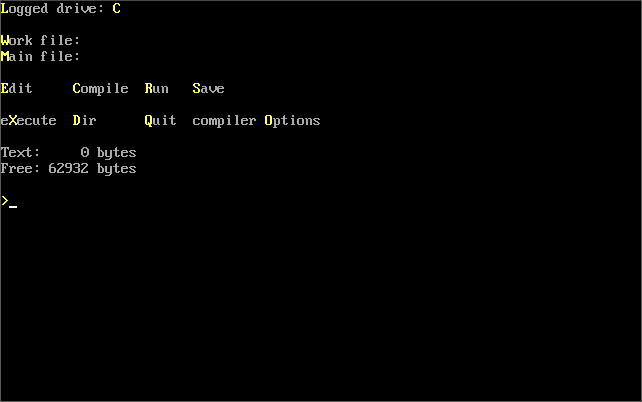 DOS Days - Borland Turbo Pascal