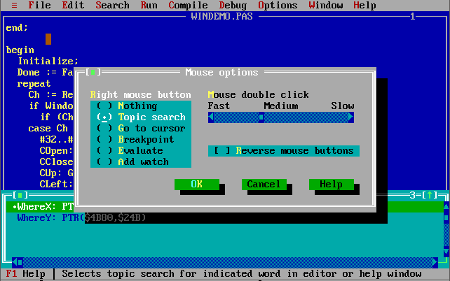 DOS Days - Borland Turbo Pascal