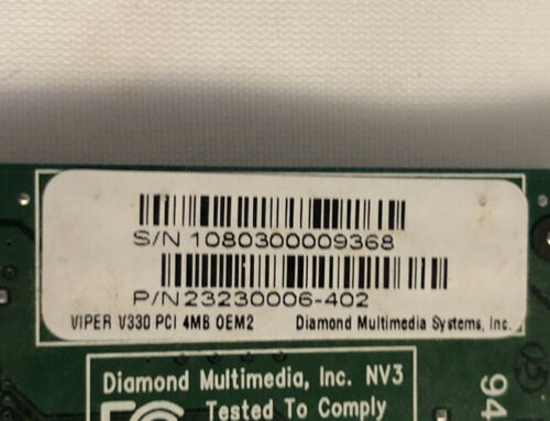 DOS Days - nVidia RIVA 128 Series (1997-1998)
