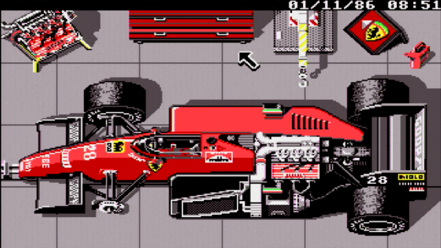 DOS Days - Ferrari Formula One (Electronic Arts, 1989)