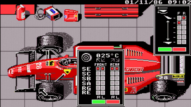 DOS Days - Ferrari Formula One (Electronic Arts, 1989)