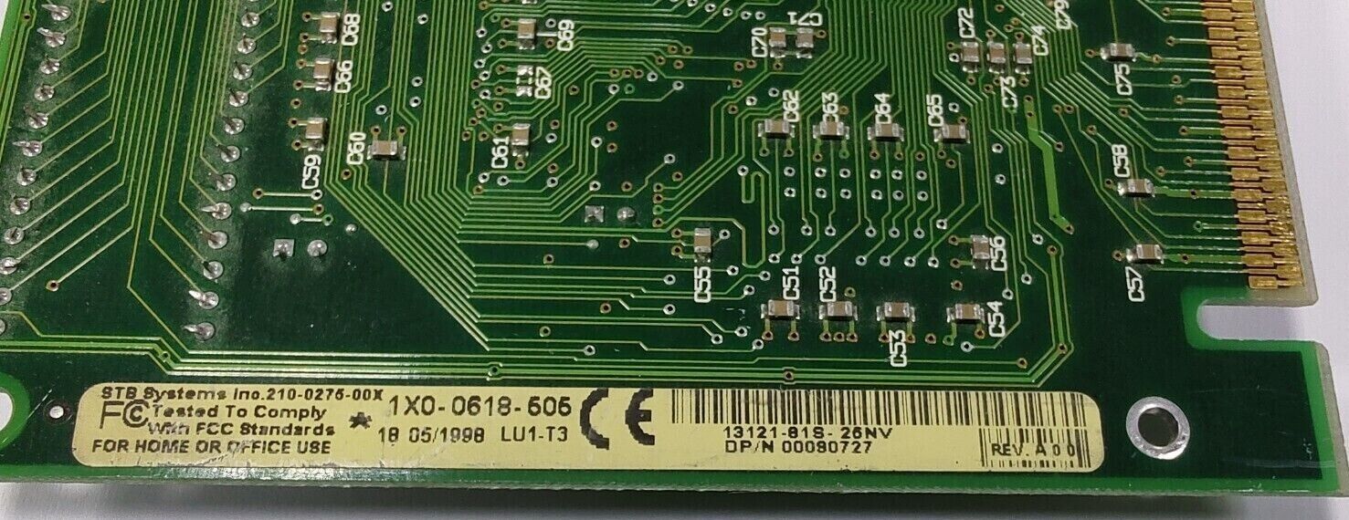 DOS Days - nVidia RIVA 128 Series (1997-1998)