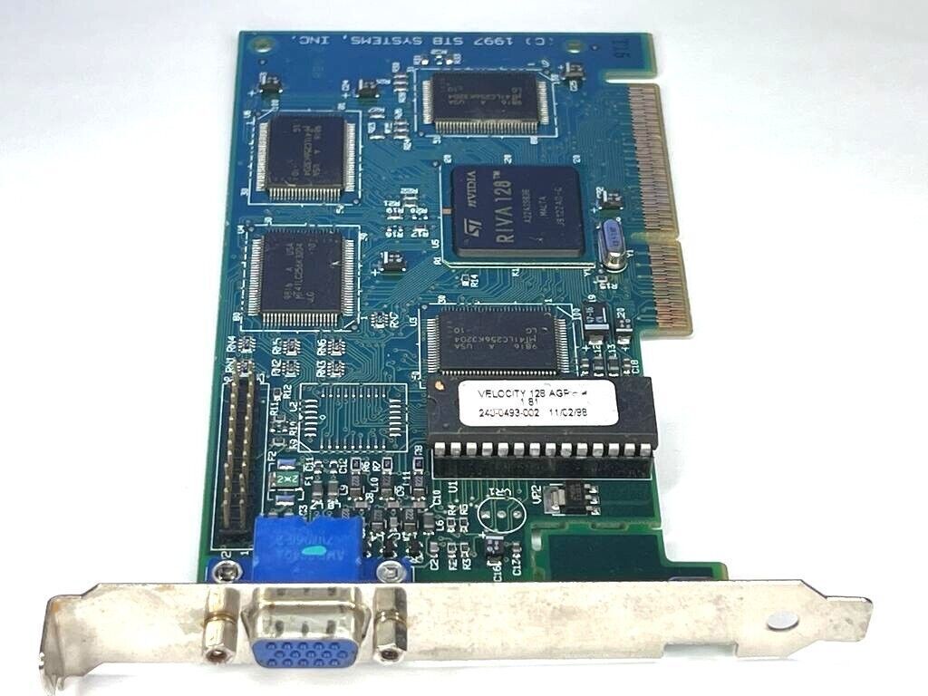 DOS Days - nVidia RIVA 128 Series (1997-1998)